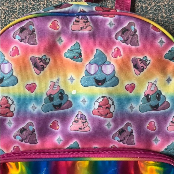 Fast Forward | Accessories | Fast Forward Rainbow Poop Emojis Kids ...